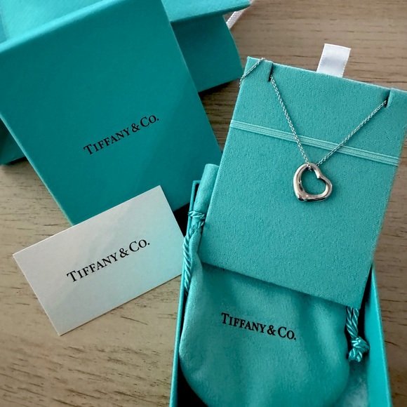 Tiffany & Co. | Jewelry | Tiffany Co 1mm Sterling Silver Elsa Peretti ...